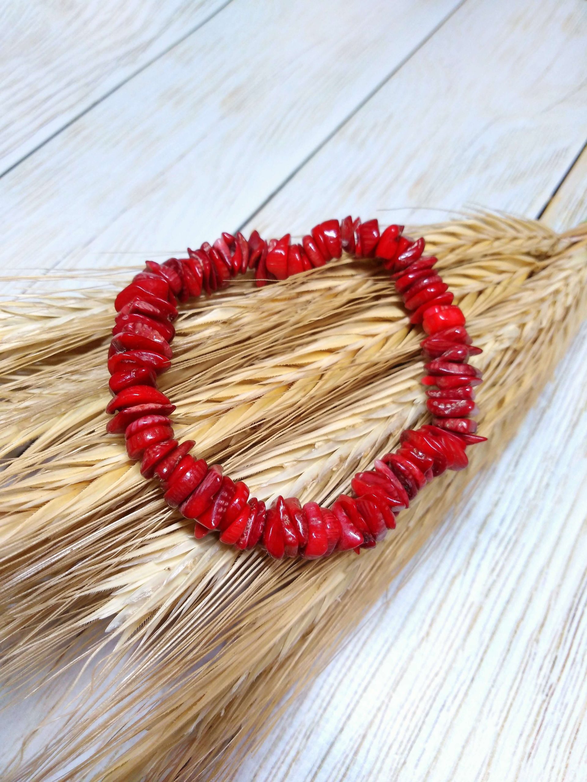 Браслет з коралу — Laúra.co.ua